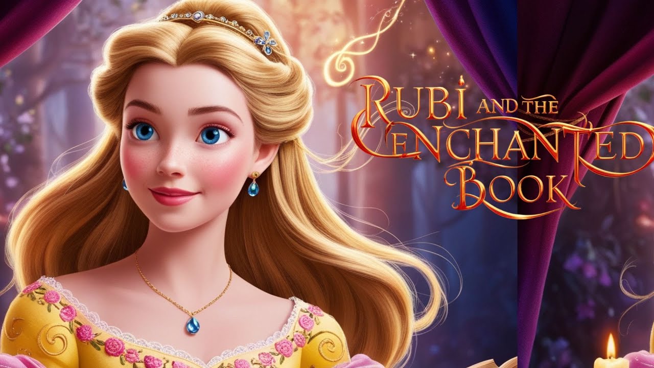Rubi and the enchanted book | part 1 |a magical fantasy story - YouTube