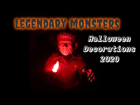 Halloween Motionette Telco *Legendary Monsters* decoration 2020 video ...