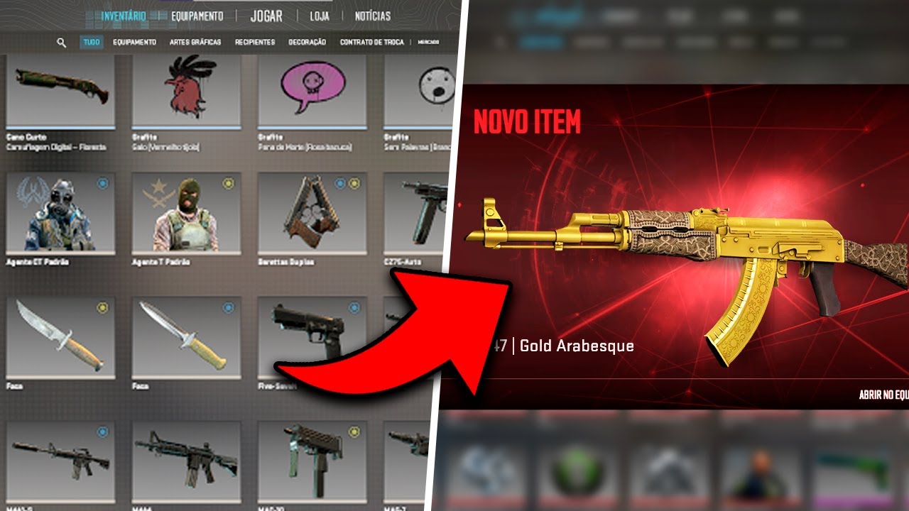 queria ter conhecido antes... Como TROCAR suas SKINS por outras muito ...