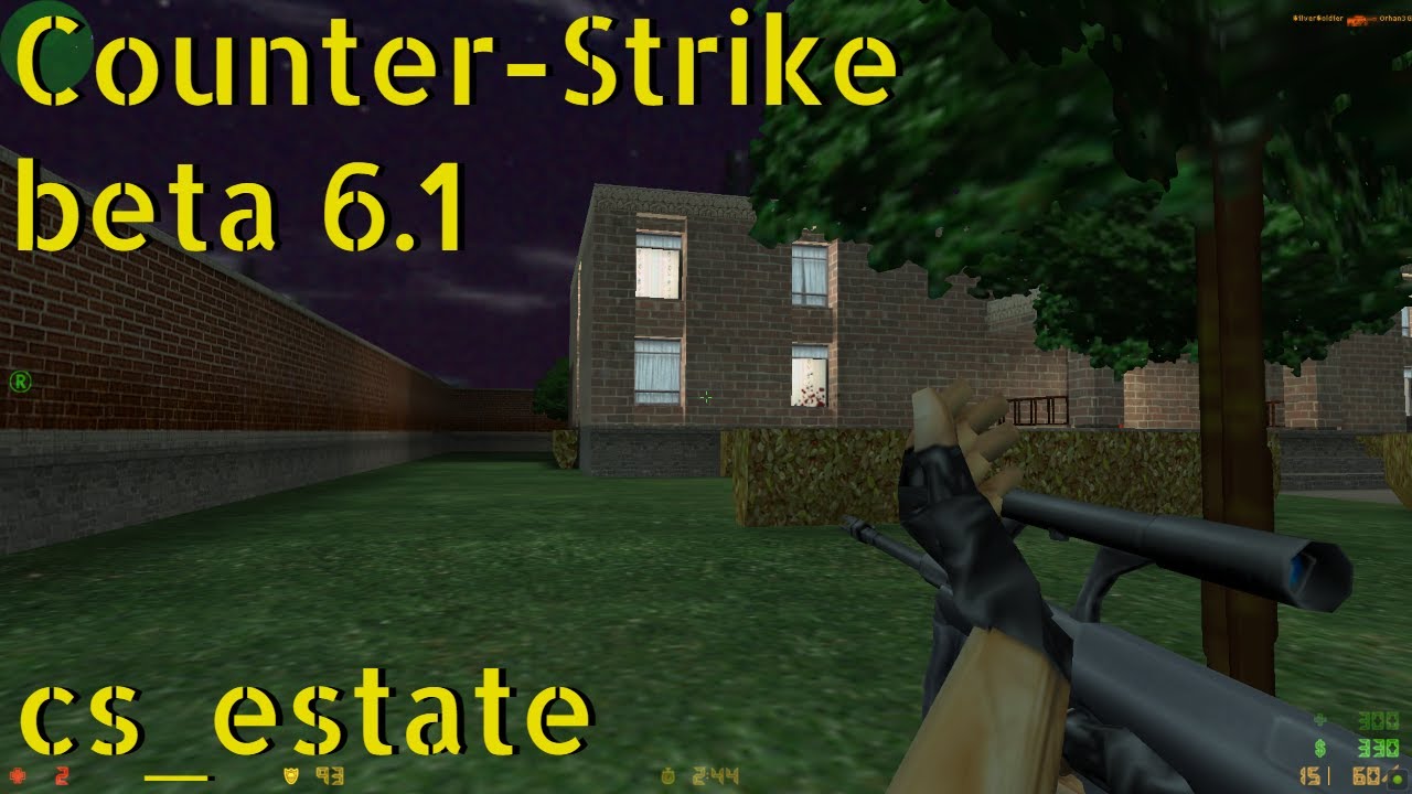 Counter-Strike beta 6.1 cs_estate online gameplay - November 2023 - YouTube