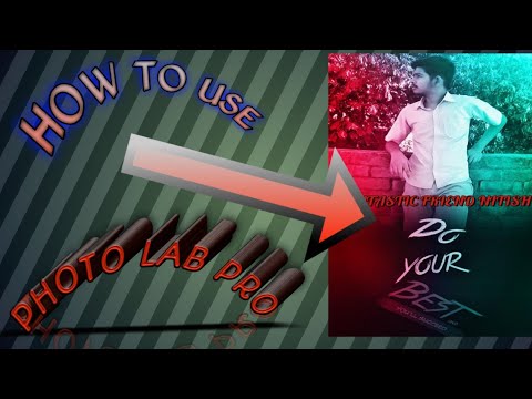 Photo lab best editing app - YouTube