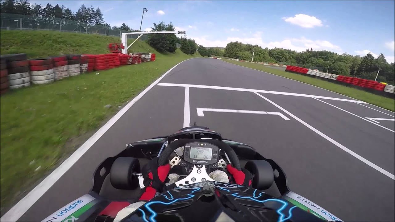 Test Day 24 h spa Karting PgKZ 2e essai - YouTube