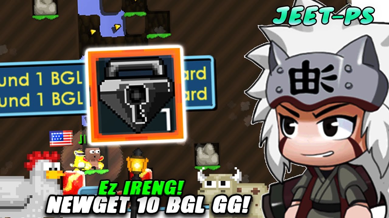 NEW GET 10 BGL🔥 3 MENIT IRENG! Growtopia Jeet Ps - YouTube