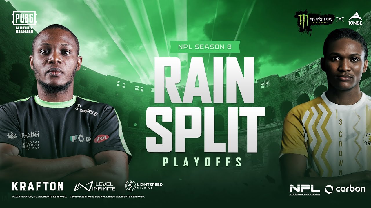 NIGERIAN PRO LEAGUE SEASON 8 | RAIN SPLIT PLAYOFFS - DAY 2 - YouTube