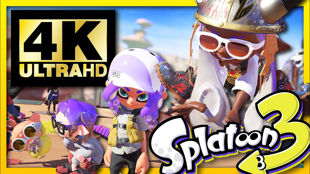 SPLATOON 3 EN 4K SUR LA SWITCH PRO ? - YouTube