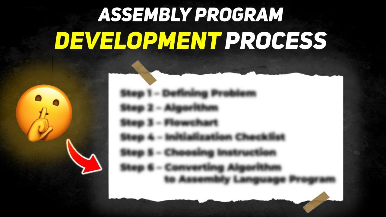 Lec 8 Lets Create Assembly Program In Microprocessor Msbte Youtube