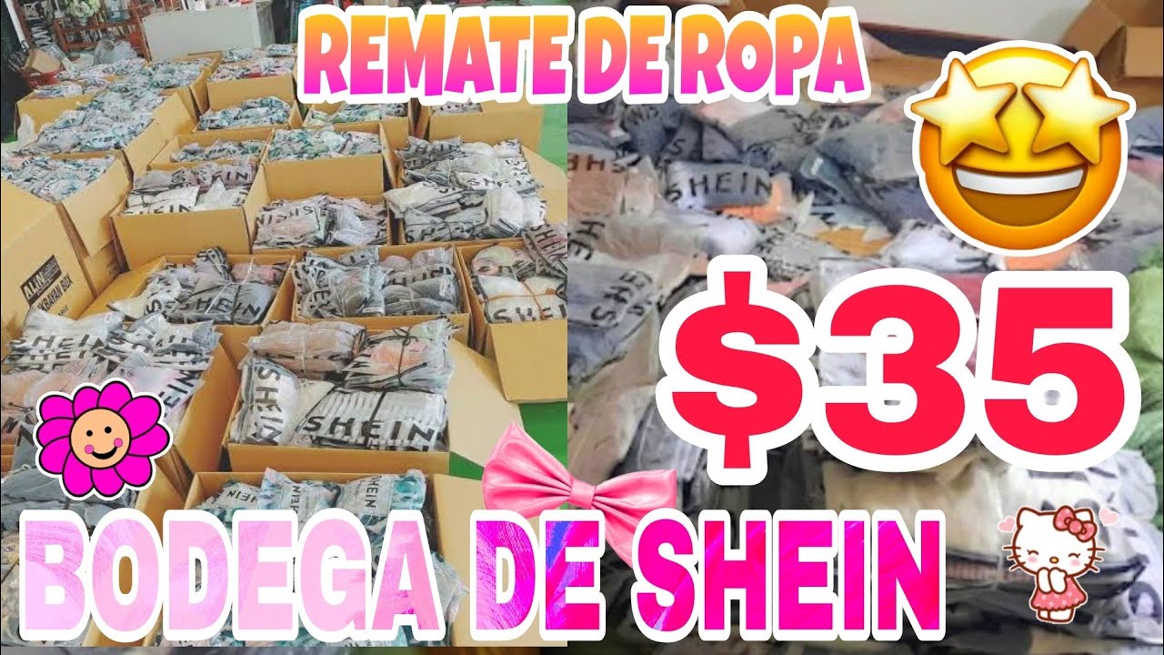 BODEGA DE SHEIN CON MILES DE PRENDAS A SÓLO $35: PAQUETES DE LÍNEA ...
