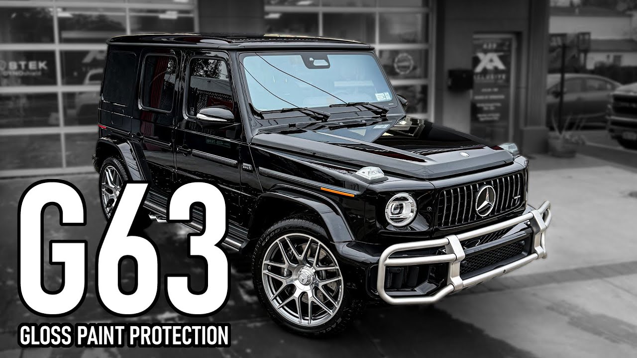 G63 fully wrapped in gloss PPF at Xclusive Autoworks of Long Island ...
