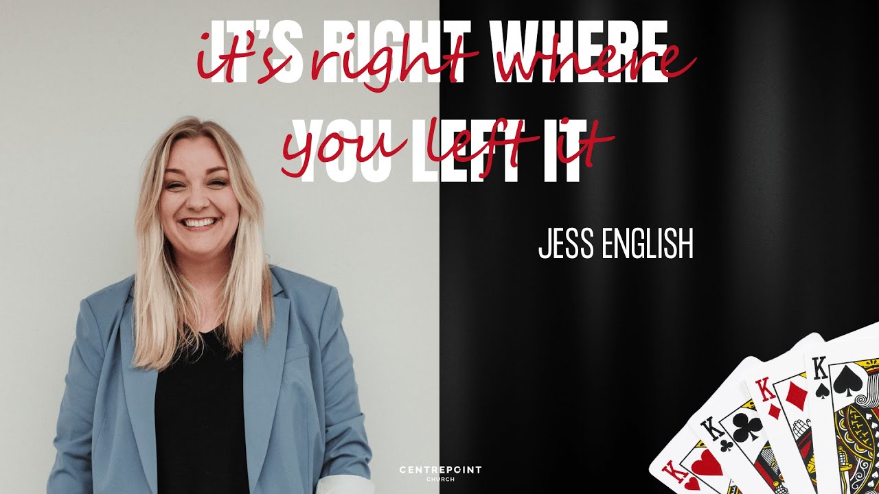 Jess English | It's Right Where You Left It - YouTube
