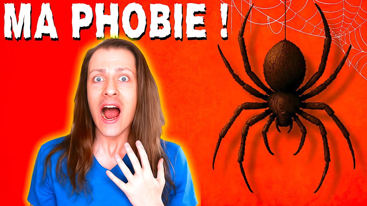J’AFFRONTE MA PLUS GRANDE PEUR ! 🕷️😨 - Délires de Max - YouTube