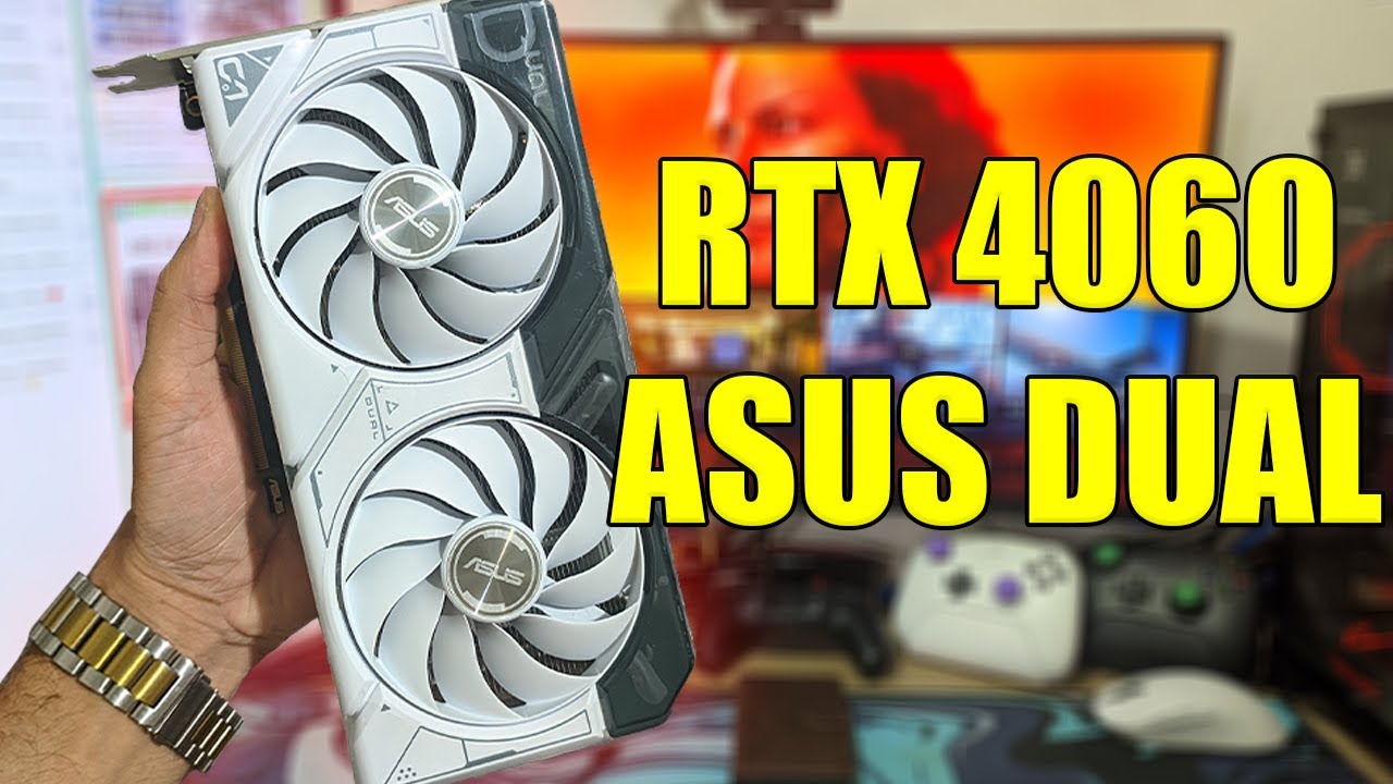 Vale a Pena? Review Completo da ASUS RTX 4060 Dual OC White - YouTube