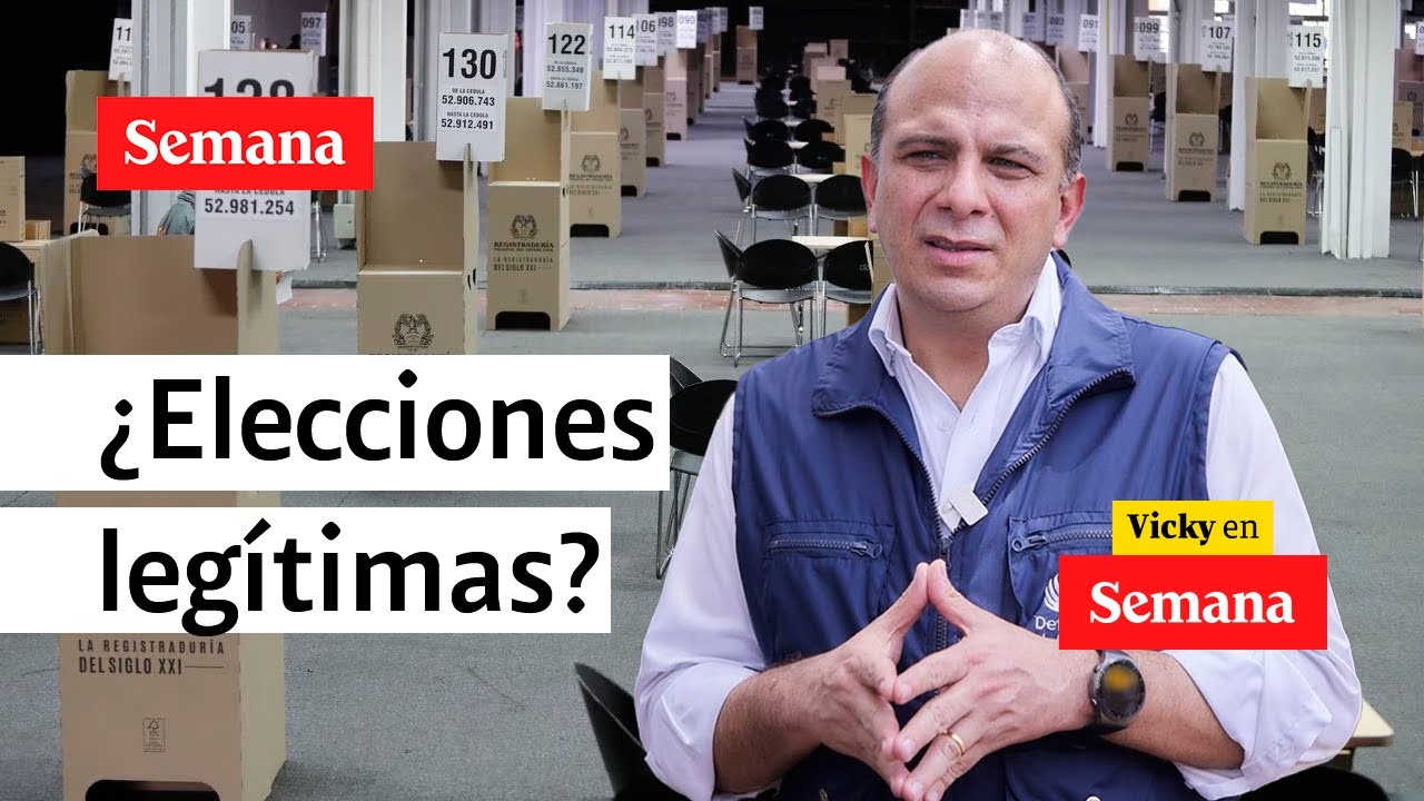 ¿Elecciones ilegítimas? Grave advertencia del Defensor del Pueblo en Colombia | Vicky en Semana ...