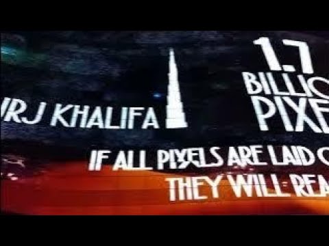 |LARGEST OLED SCREEN|GUINNESS WORLD RECORD SCREEN|1.7 BILLION PIXELS ...