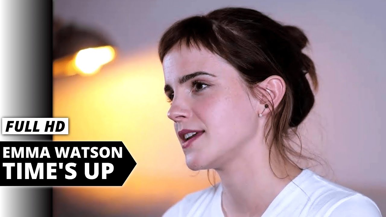 Emma Watson talks about Time's Up - YouTube