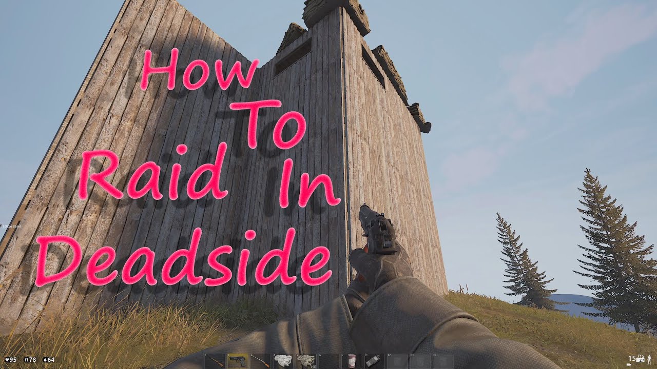 How to raid a base in Deadside - YouTube