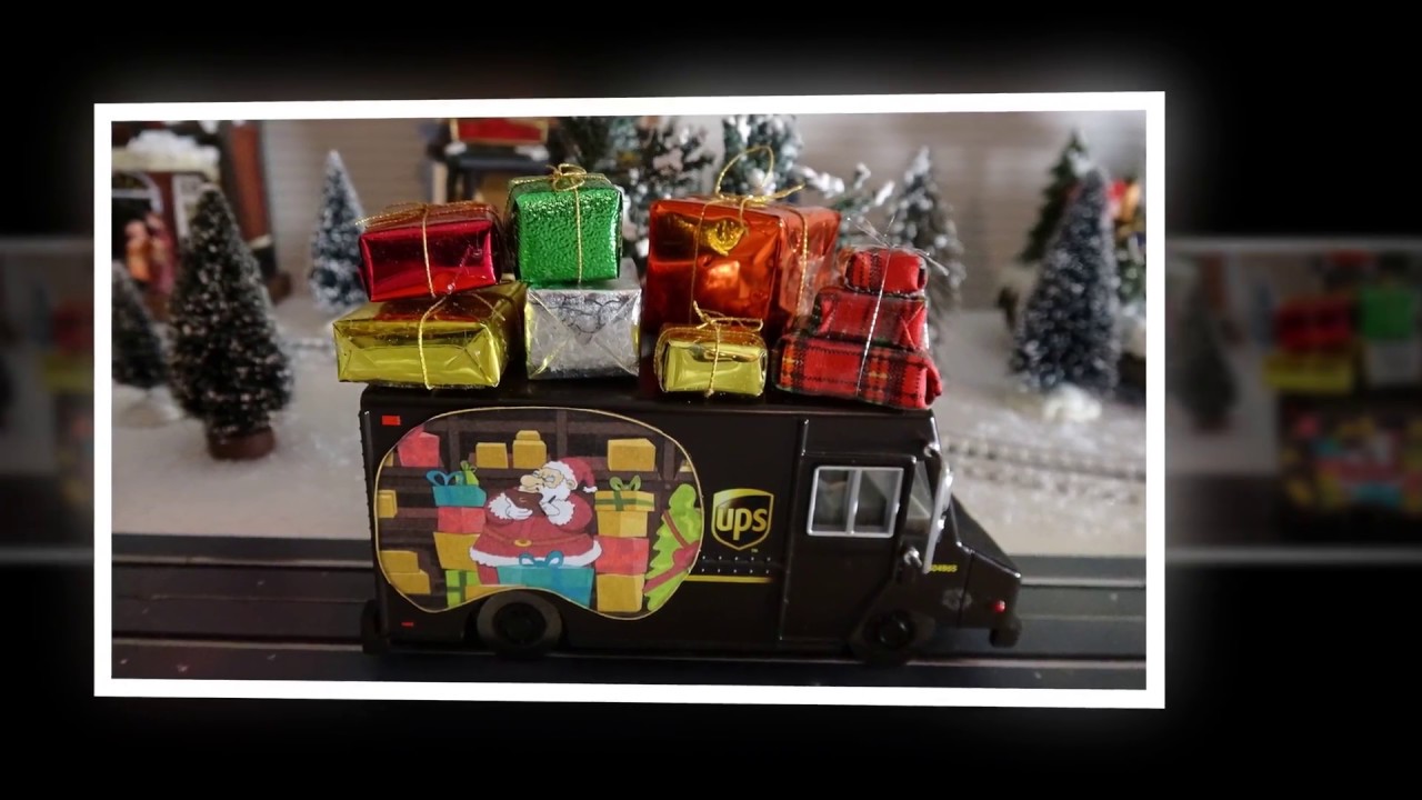 UPS christmas gift express delivery - YouTube