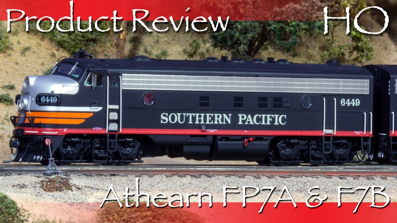 New Black Widow F Units Unboxing And Product Review Athearn Genesis Ho Scale Fp7a And F7b Sp