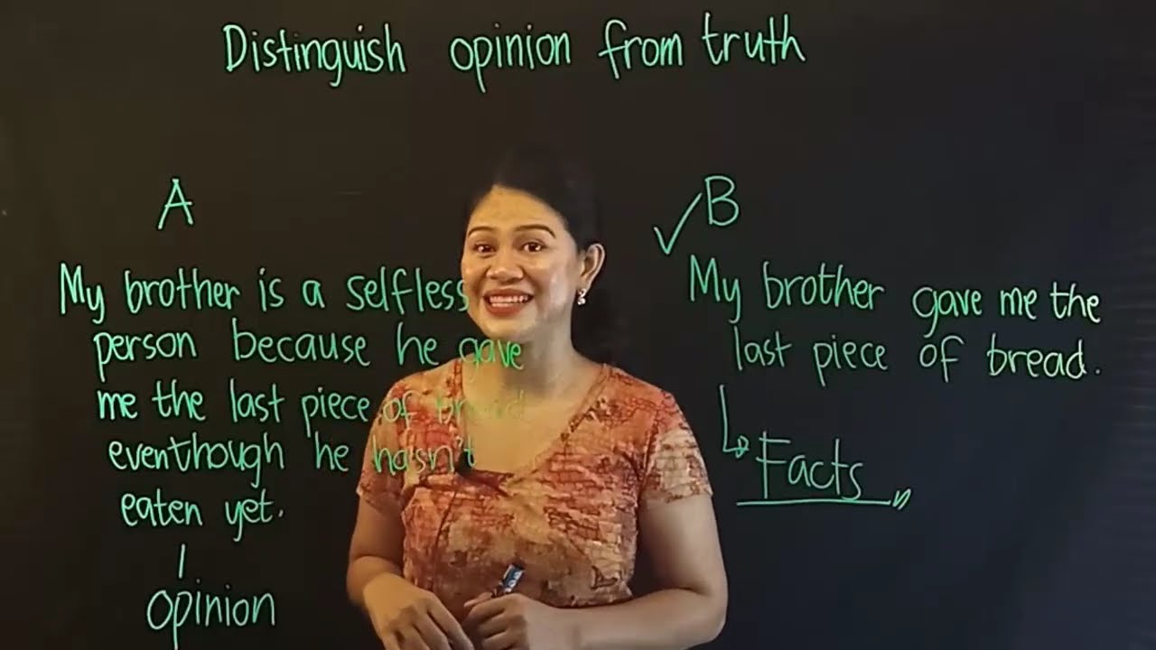 Methods Of Philosophizing Part 2 Distinguishing Opinion From Truth