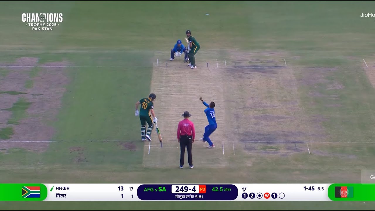 🔴AFG vs SA LIVE: South Africa Scores 300 + | Champions Trophy Live ...