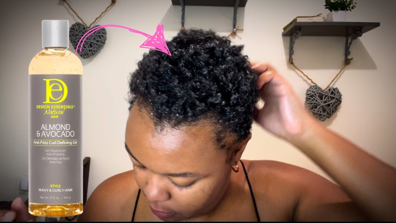 JE TESTE LE GEL ALMOND ET AVOCADO DE DESIGN ESSENTIALS - YouTube