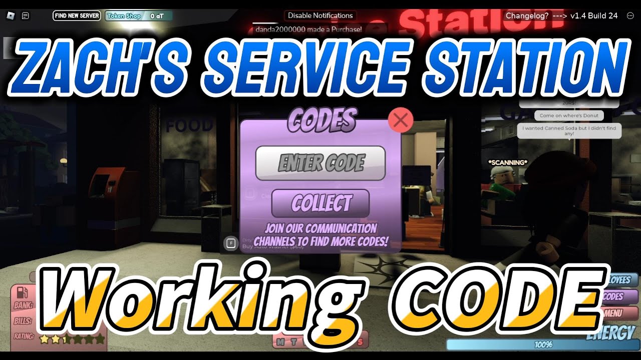*WORKING CODE* Zach’s Service Station Code + How to Redeem - YouTube
