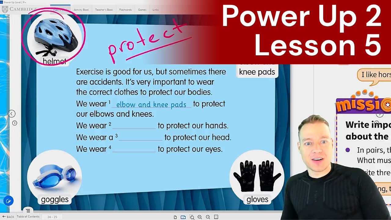 Learn Weekly Activities in English | Power Up 2 Unit 2 Lesson 2 My Week ...