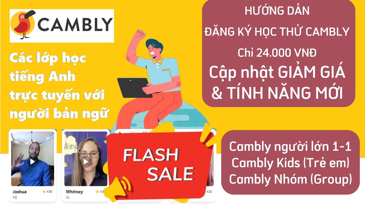 Cambly 2024 - Hướng Dẫn Đăng Ký Học Thử Cambly Chỉ Với 24k và Cập Nhật Giảm Giá + Tính Năng Mới ...