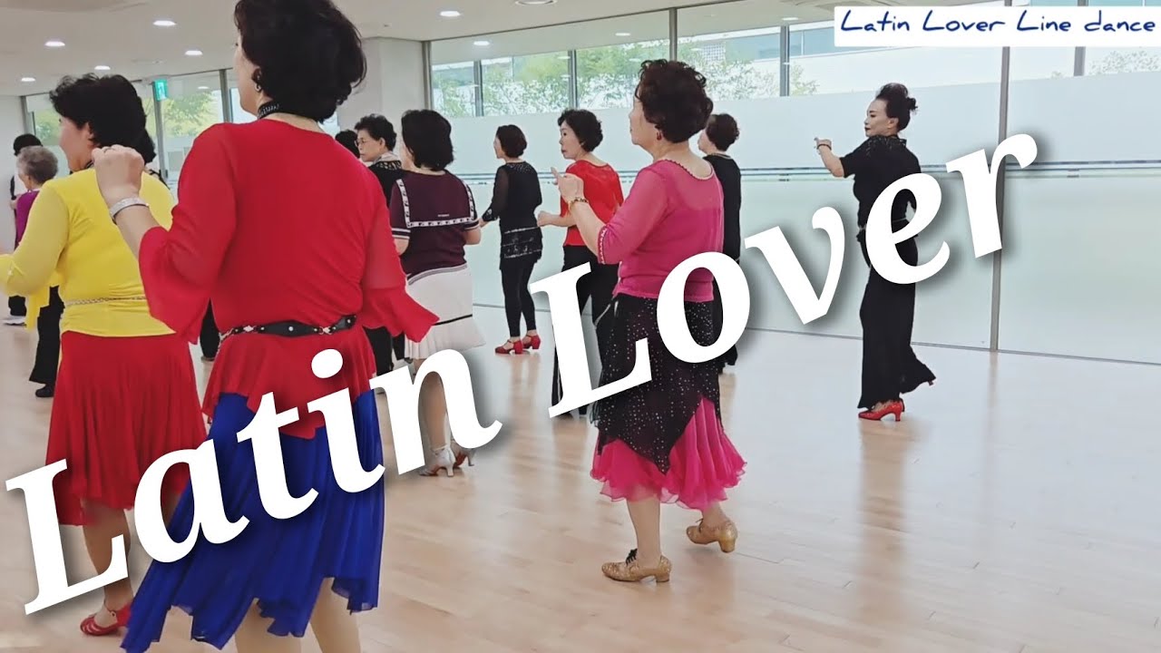 Latin Lover Line dance 라틴러버 라인댄스/즐거운수업시간 - YouTube