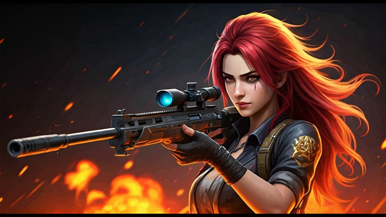 Introducing the Headshot Queen ||Free Fire Girl's Non-Stop Headshots ...