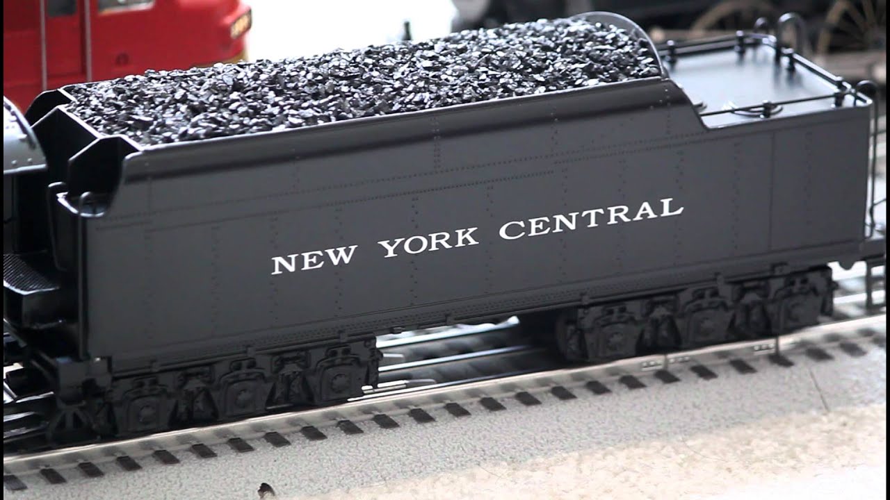 Lionel Vision Line 5344 Hudson Black 6-11209 Closeup Run-By - YouTube