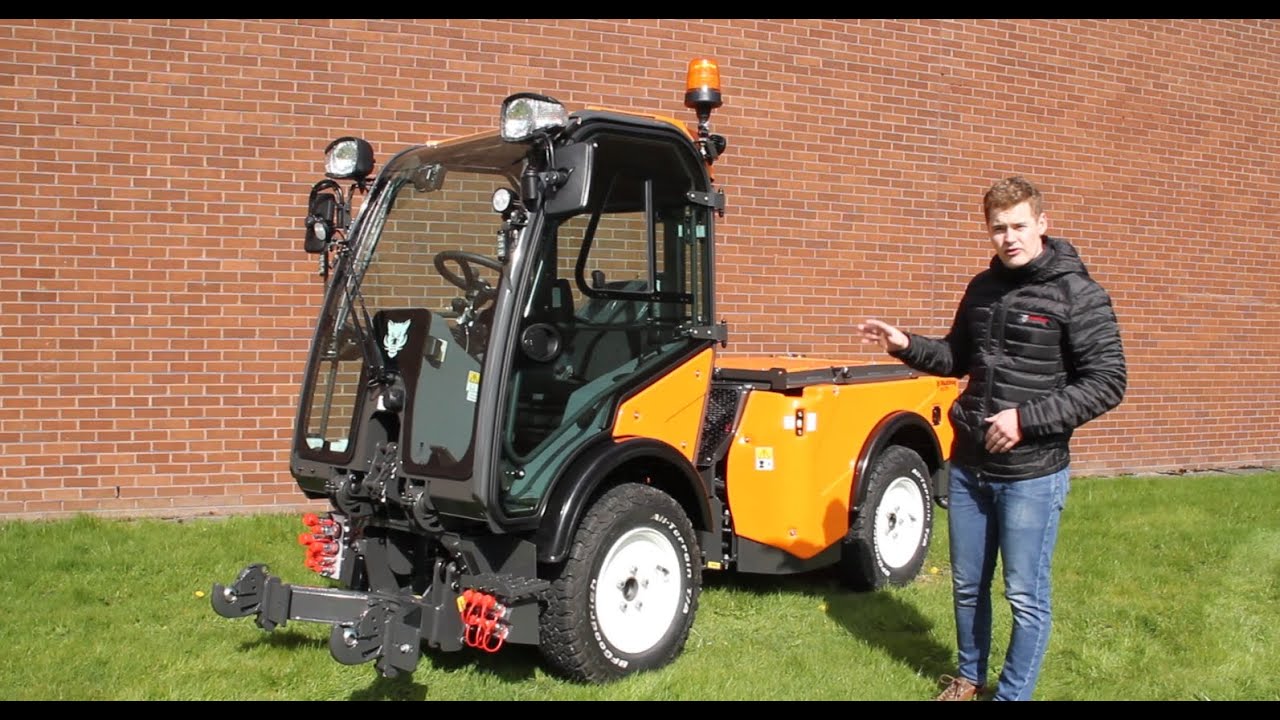 Compact Tractor by Multihog: The CX Product Walkaround - YouTube