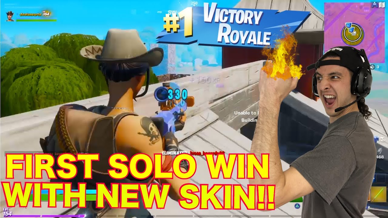 First Fortnite Solo Win With Rio Grande Skin! Rio Grande Skin Gameplay ...
