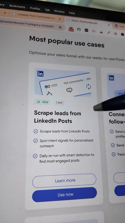 How to scrape leads from LinkedIn! Super easy tool to connect and scrape any post you want! # ...