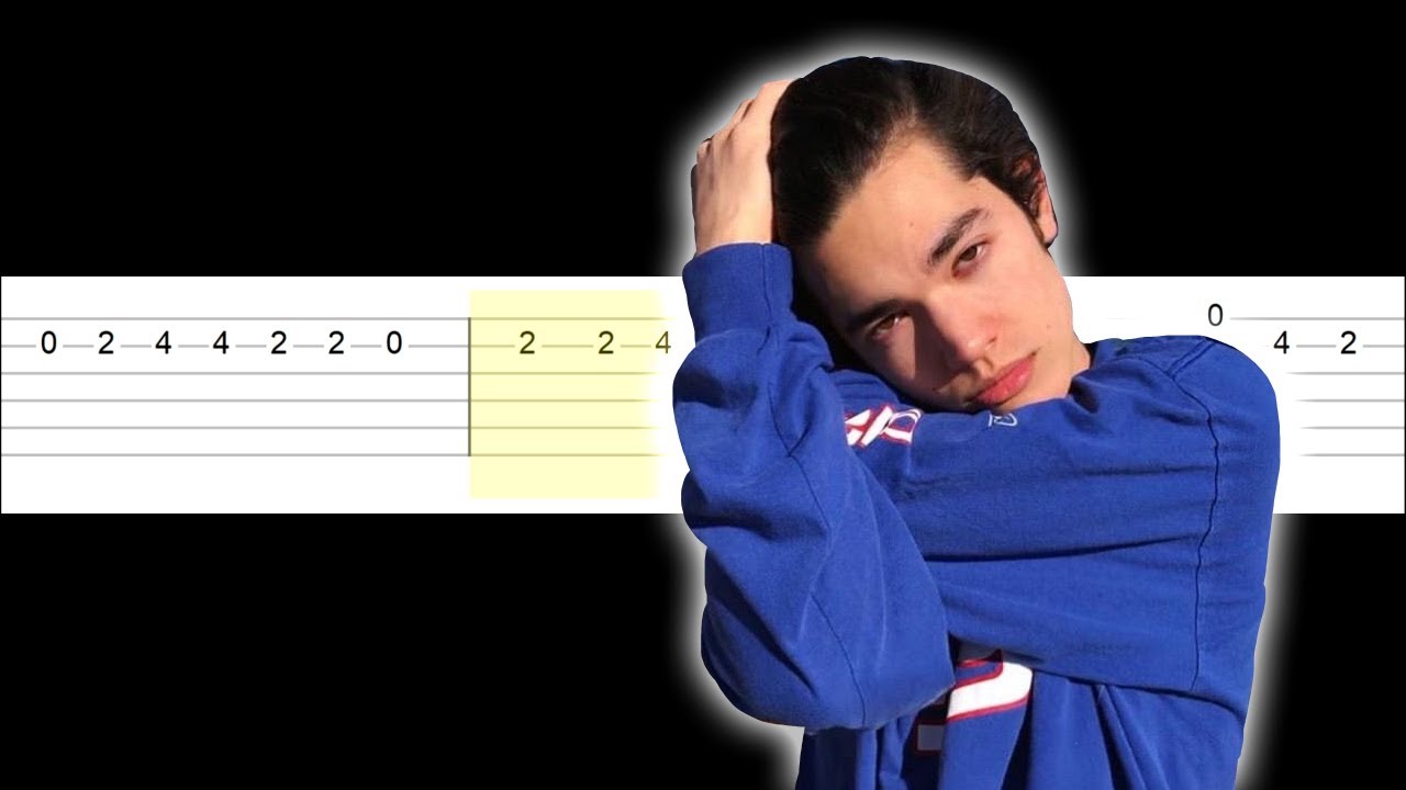 Conan Gray - People Watching (Easy Guitar Tabs Tutorial) - YouTube