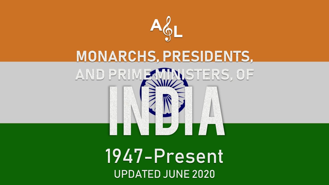 India: Timeline of Flags, Emblems, Monarchs, Presidents, and Prime ...