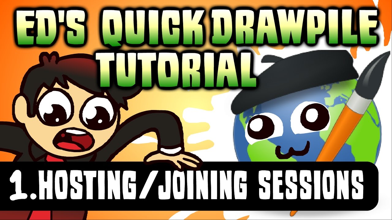 Ed's Drawpile Tutorial - Getting Connected! - YouTube