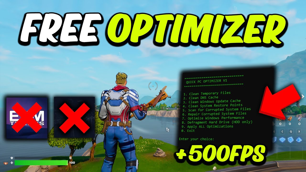 FREE Fortnite Optimizer BOOSTED My FPS More Than Any Paid One! - YouTube