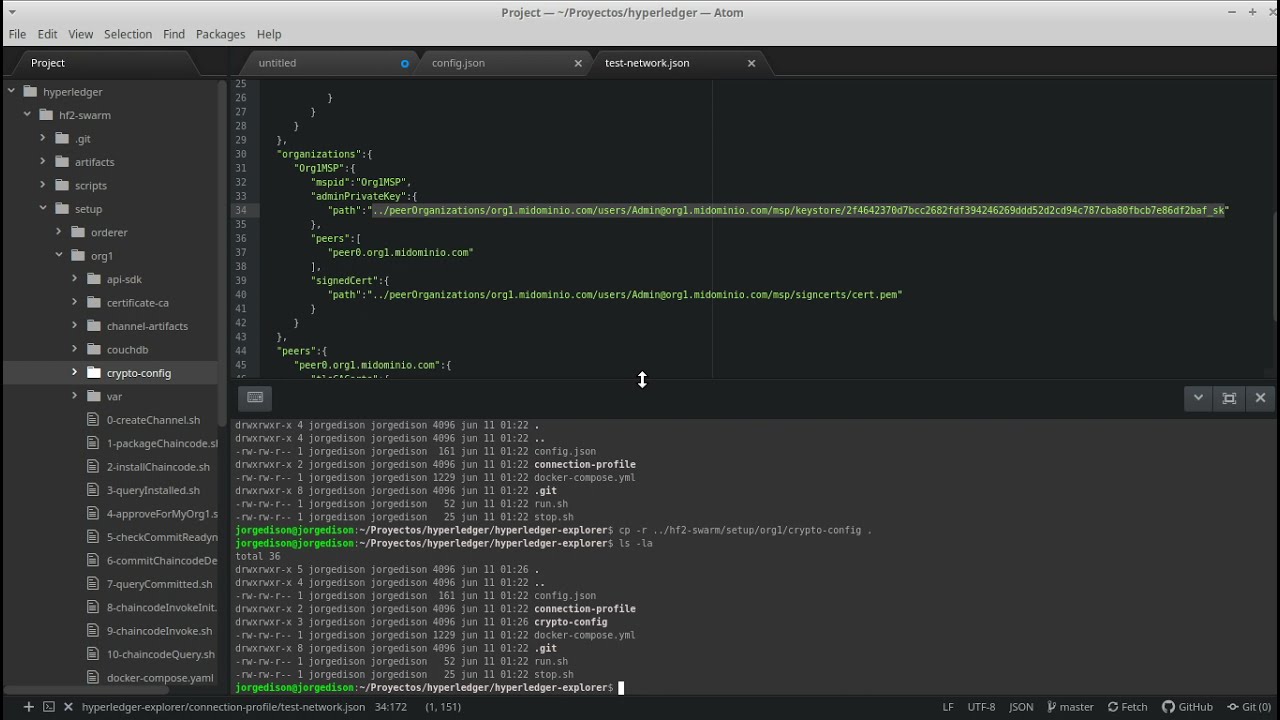 1. Hyperledger Explorer Integración con Hyperledger Fabric y ...