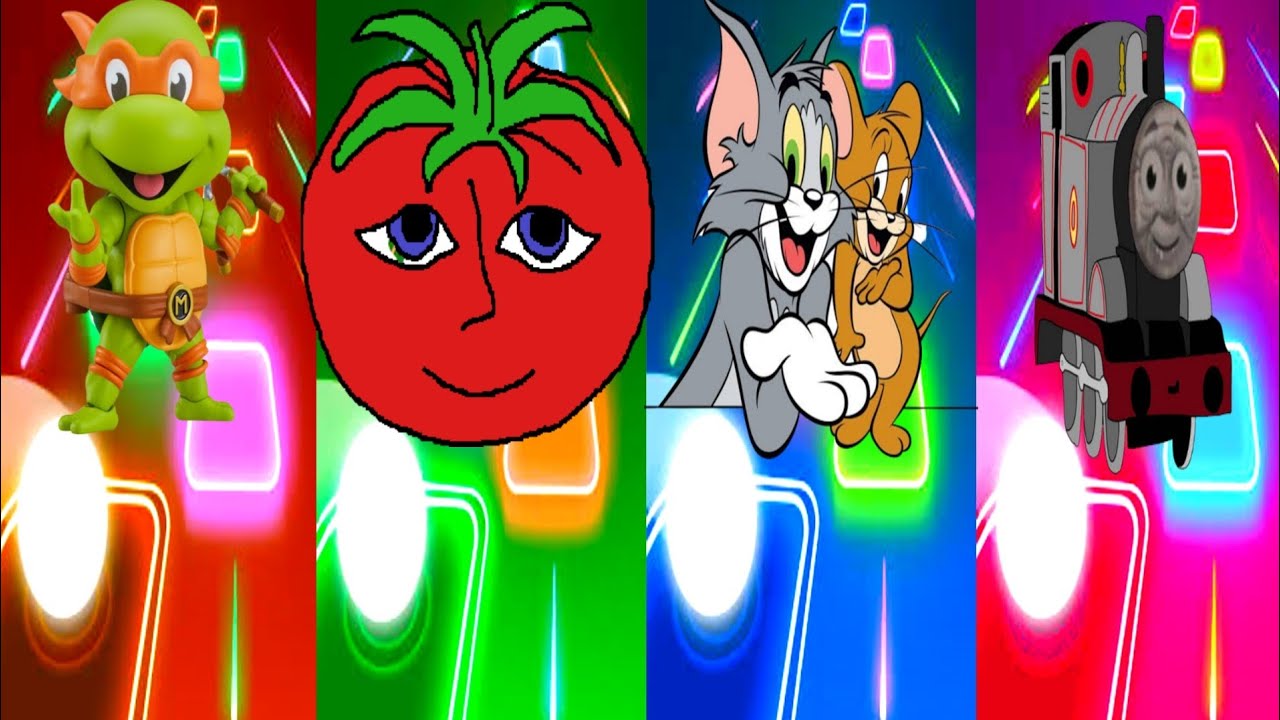 Teenage Mutant Ninja Turtles Mutant 🆚Mr.TomatoS🆚Tom Jerry The Movie🆚Smile Thomas♦Who is best ...
