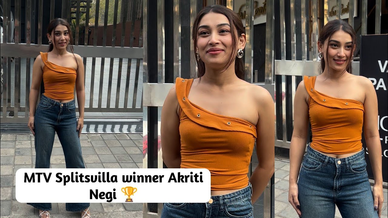 MTV Splitsvilla winner 🏆 Akriti Negi 😍 - YouTube
