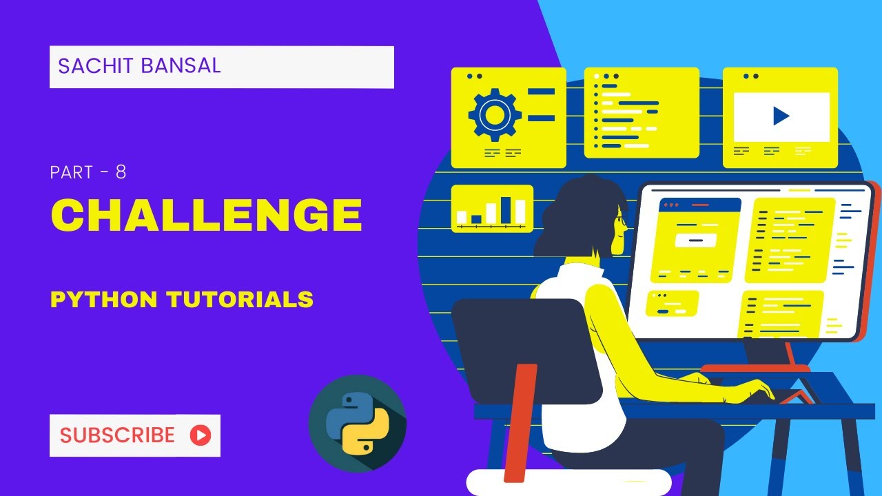 8 While Loops Challenge Python Tutorial For Beginners Youtube 6747