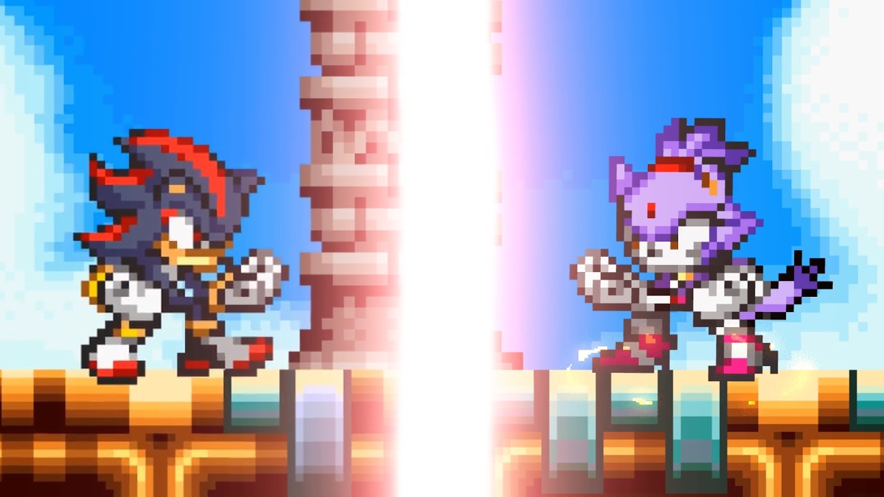 Shadow vs Blaze | The Ultimate Guardian vs The Ultimate Lifeform ...