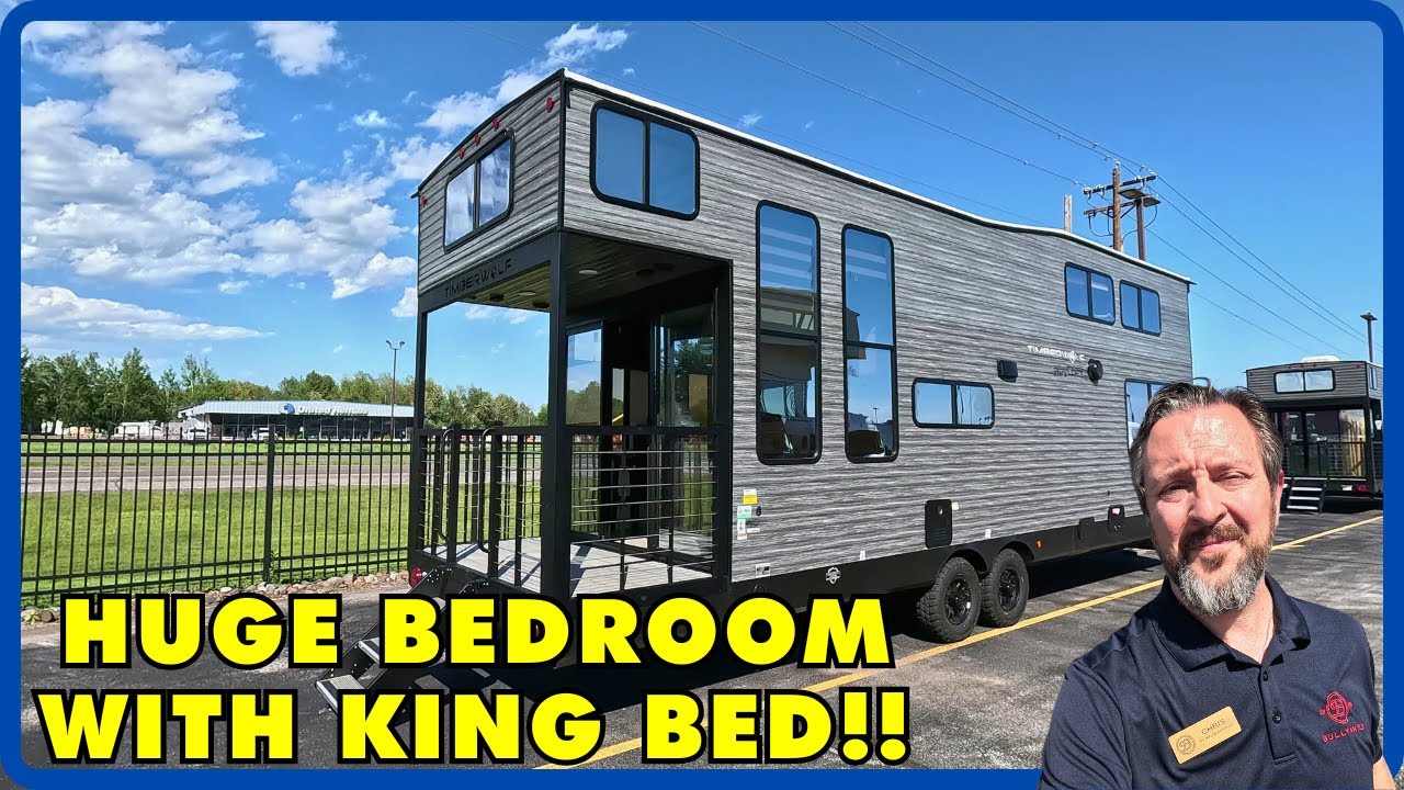 Mini Loft With KING BED in Bedroom! 2024 Forest River Timberwolf 20OG ...