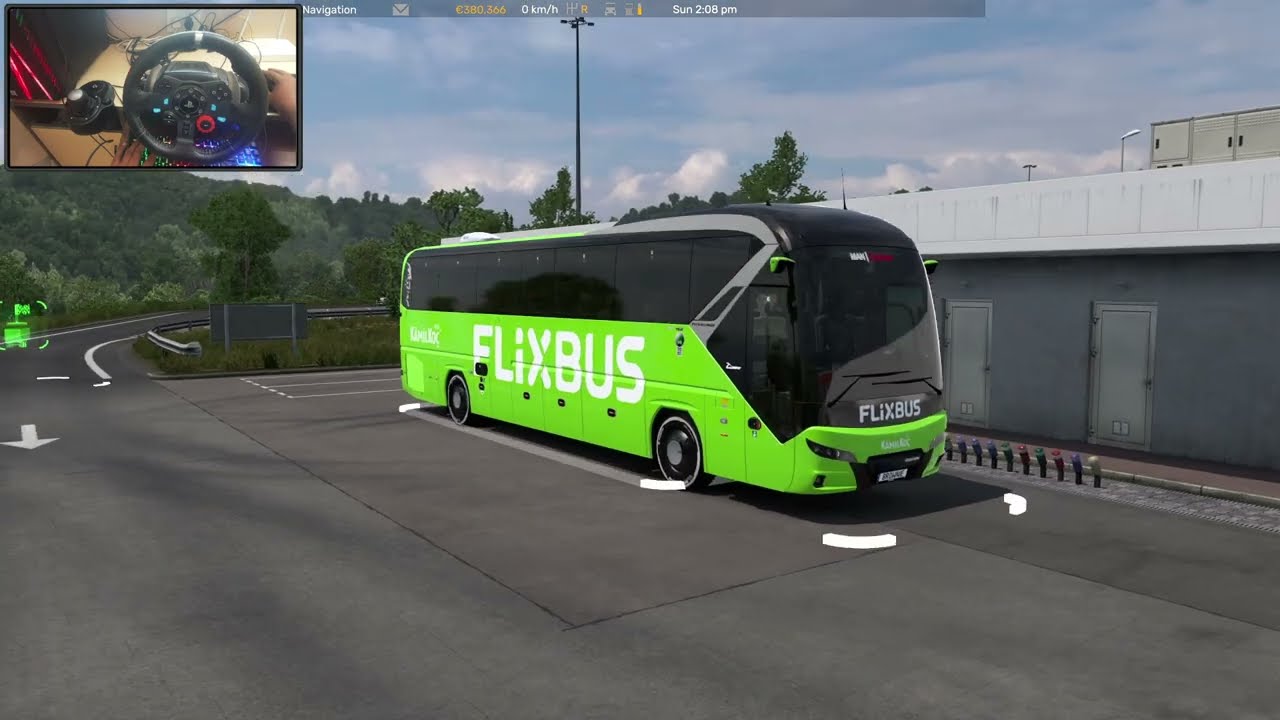 Euro Truck Simulator "ETS2" | Bus Mod | GamePlay! - YouTube