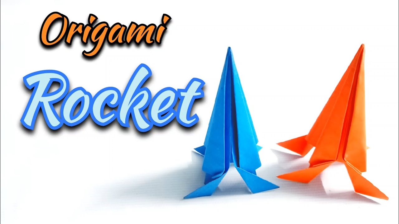 How to make Rocket || Paper Rocket || Origami Rocket || Paper Rocket ...