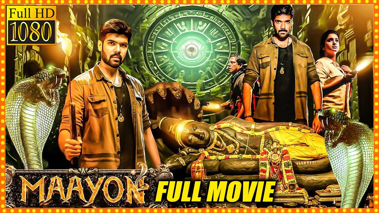 Maayon Telugu Action Adventure Full HD Movie | Sibi Sathyaraj | Tanya ...