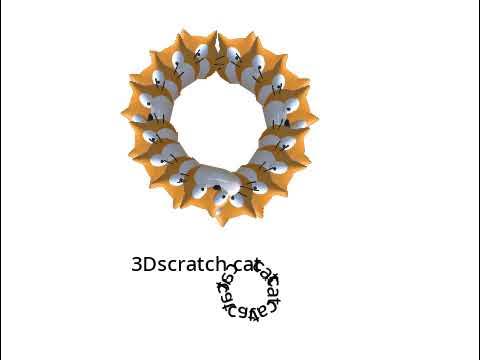 бесконечные скретч коты 3 - YouTube