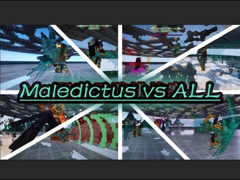 Maledictus vs ALL Strong Minecraft Bosses | Minecraft mob battle - YouTube