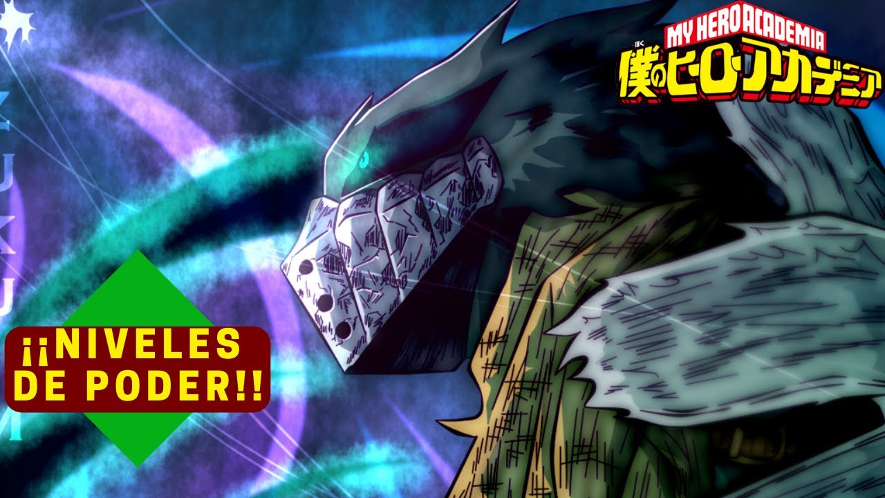 NIVELES DE PODER DE DEKU| BOKU NO HERO - YouTube