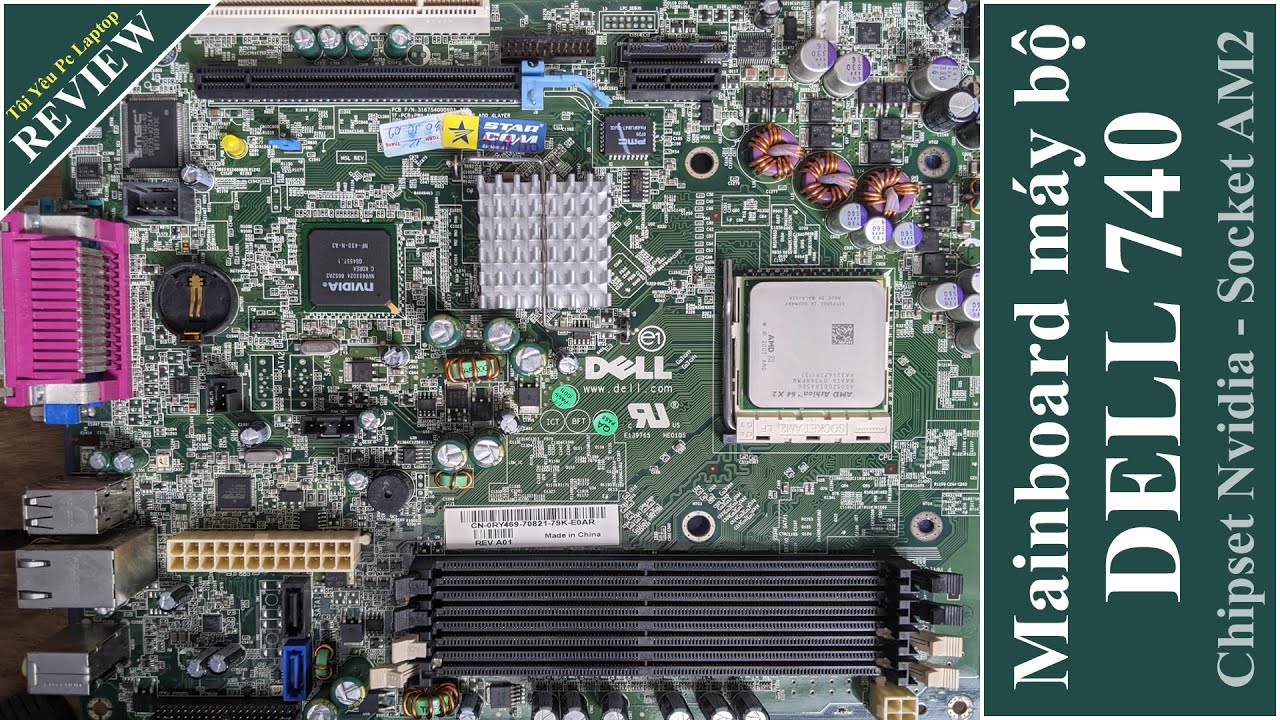 Review Mainboard Dell Optiplex 740 - YouTube